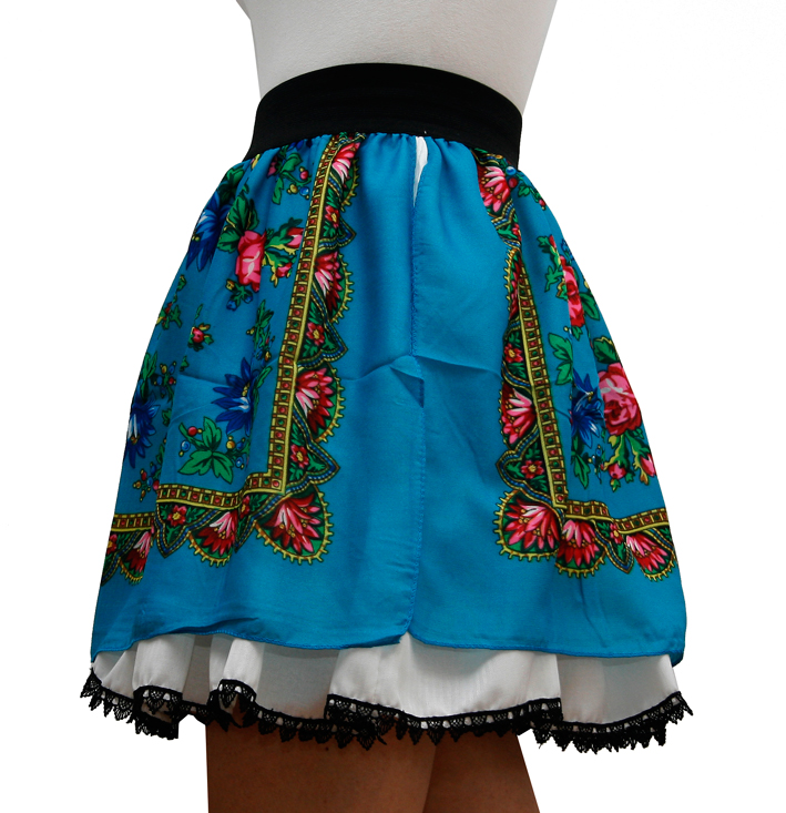 Fusta gipsy turcoaz - VANDUTA