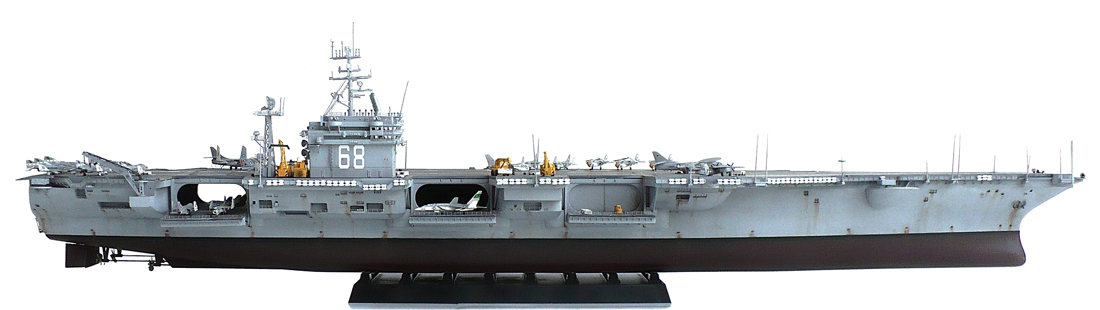 The Great Canadian Model Builders Web Page!: USS Nimitz CVN 68