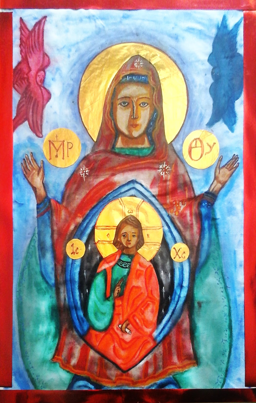 Ikon Bunda Maria kami beserta maknanya