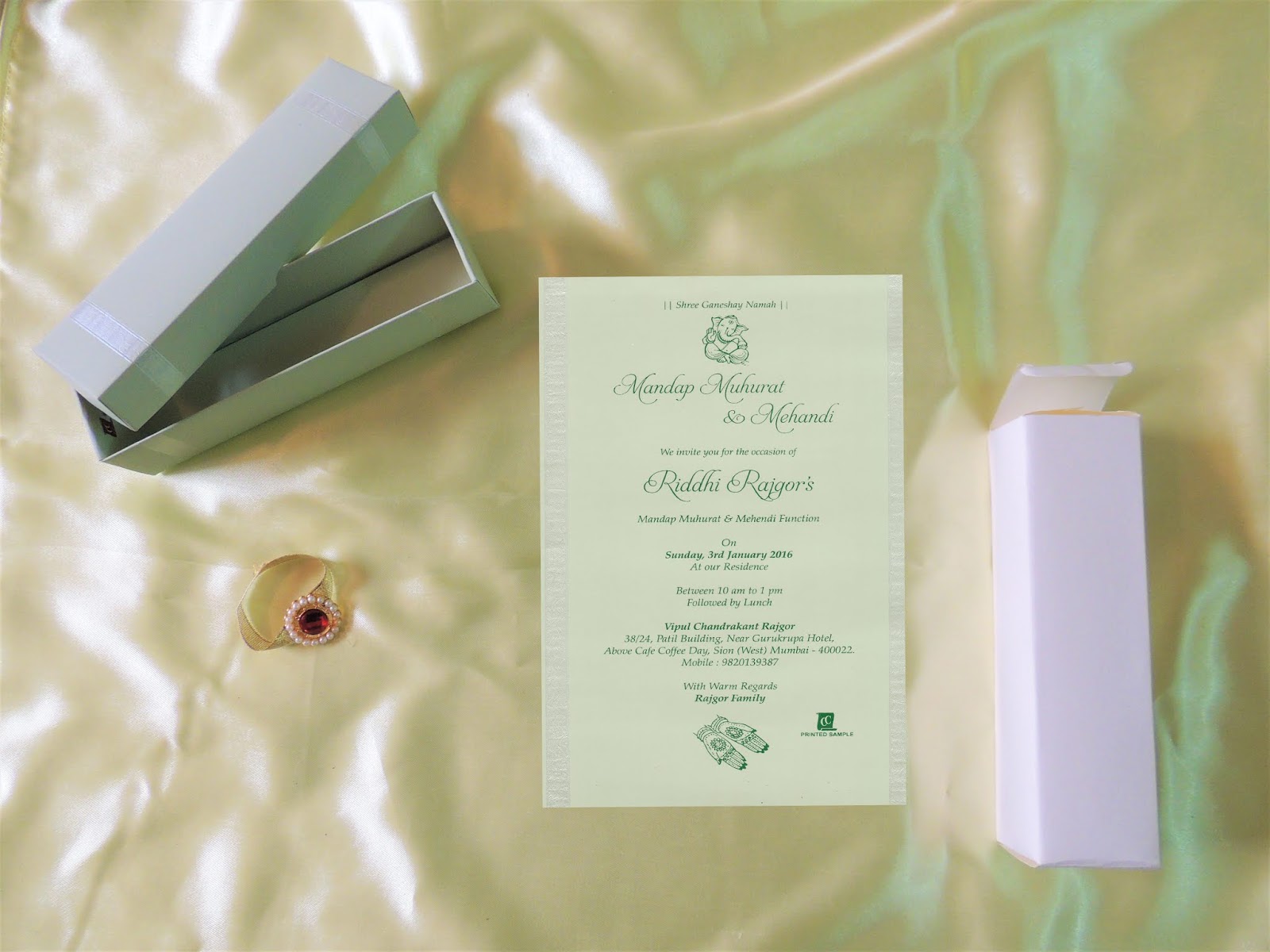 Our Scrolls Collection - Scroll Wedding Cards