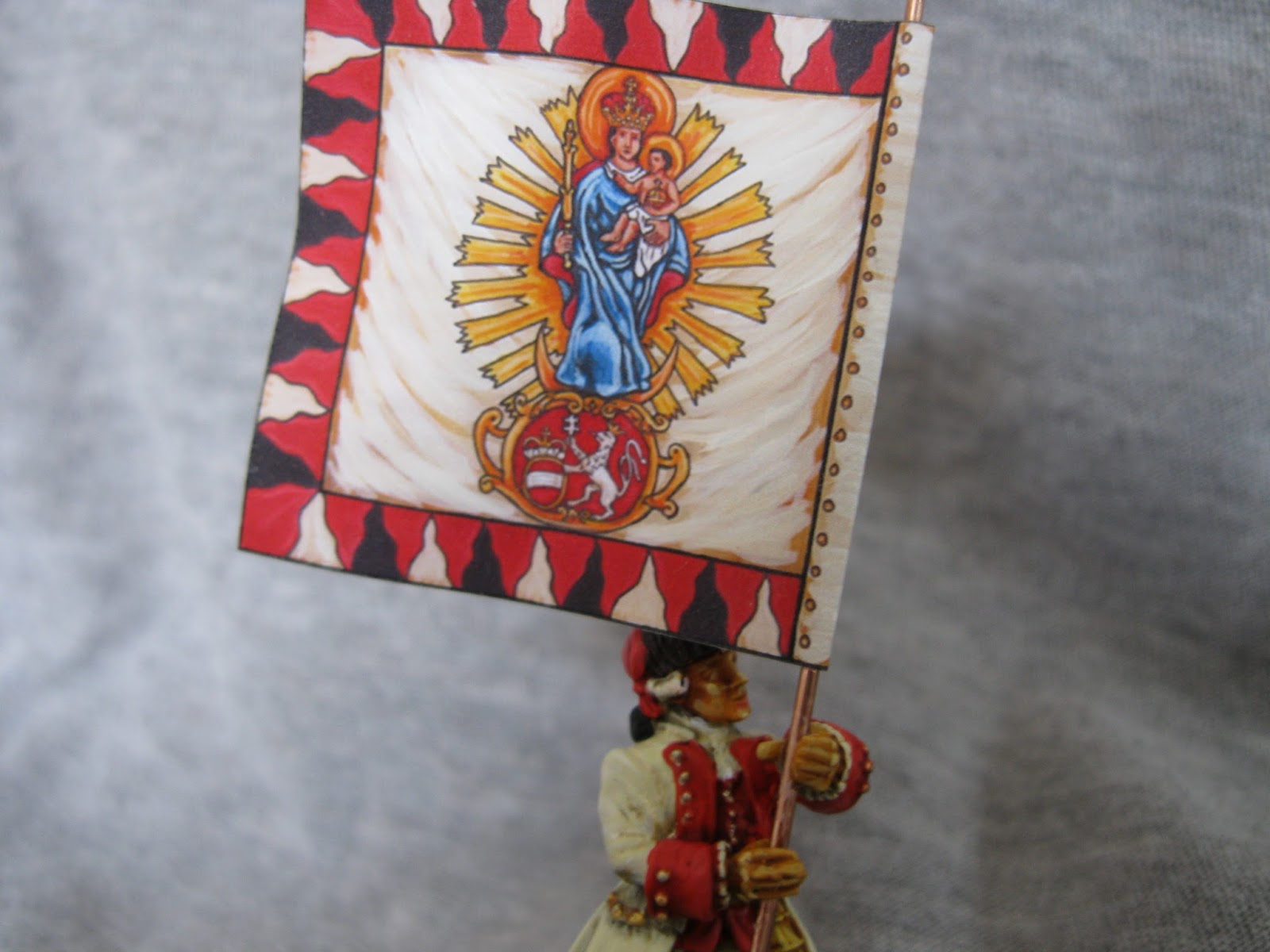 Italian Wars Flags: Seven Years War Austrian