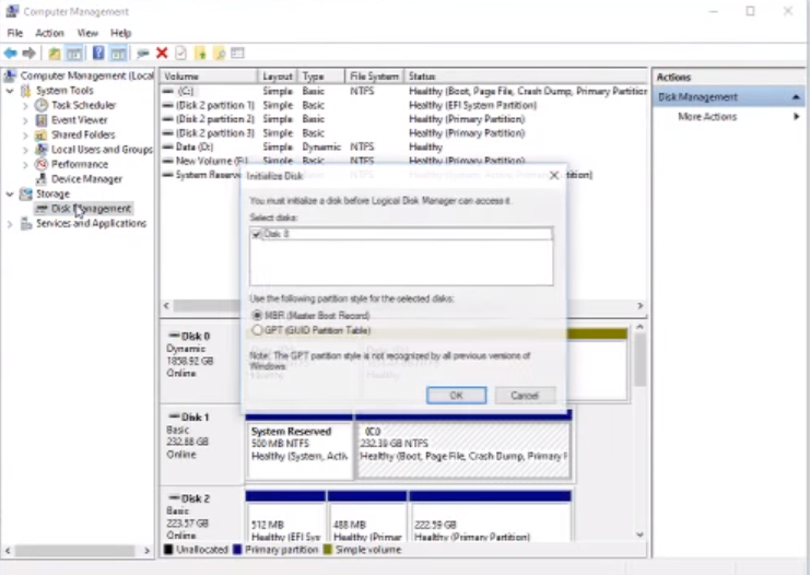 The Optionkey Blog How To Setup Freenas As An Iscsi Target For Windows 10 And Windows Server