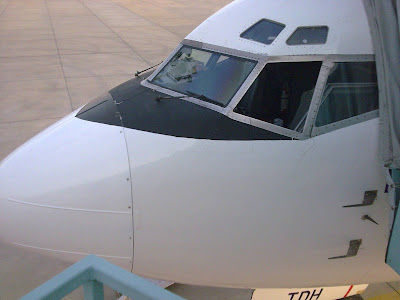 InsideCockpit: Eyebrow cockpit window Boeing 737