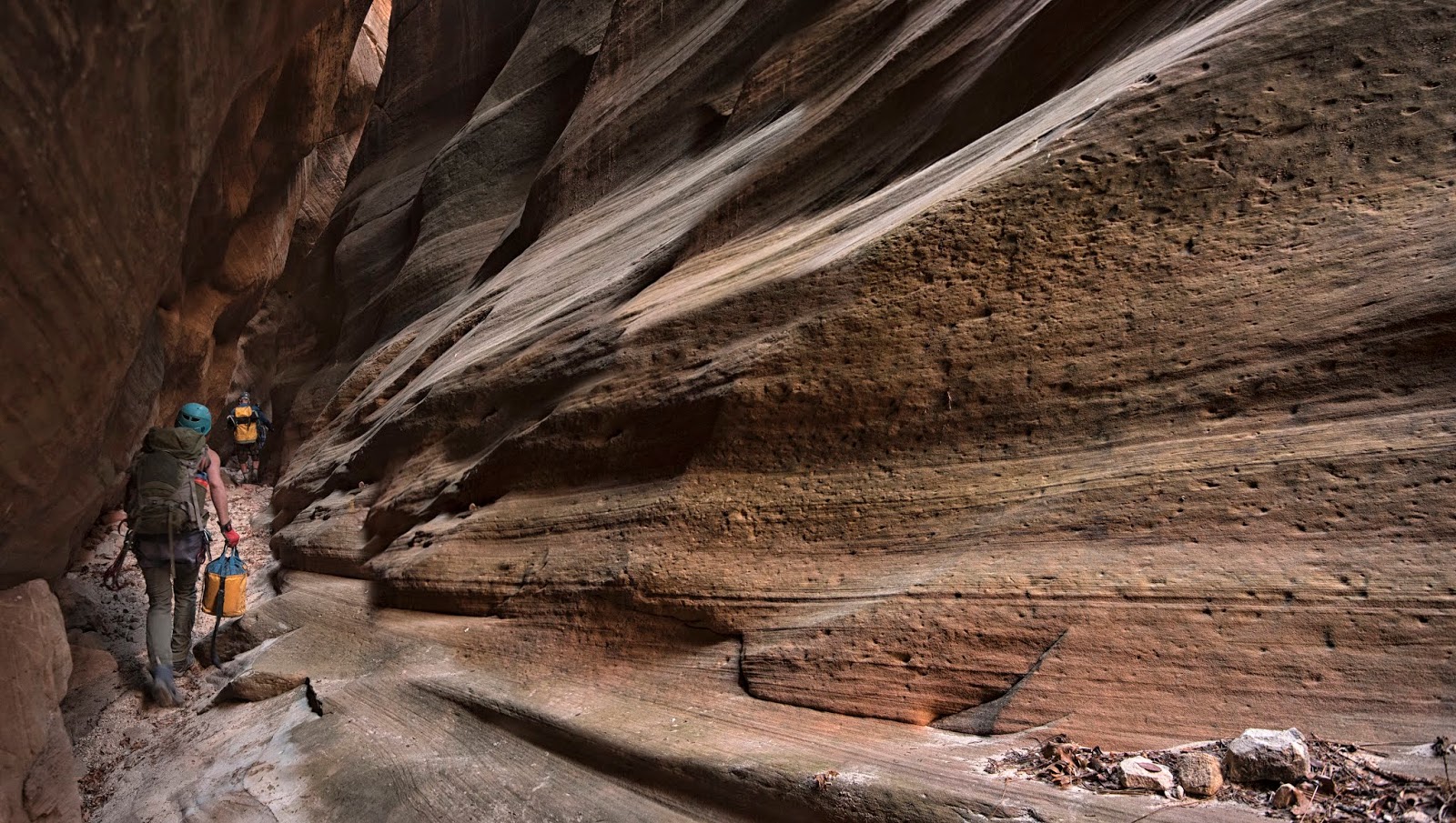 CHECKERBOARD CANYON 3BIV. ZION NATIONAL PARK - ADAM HAYDOCK