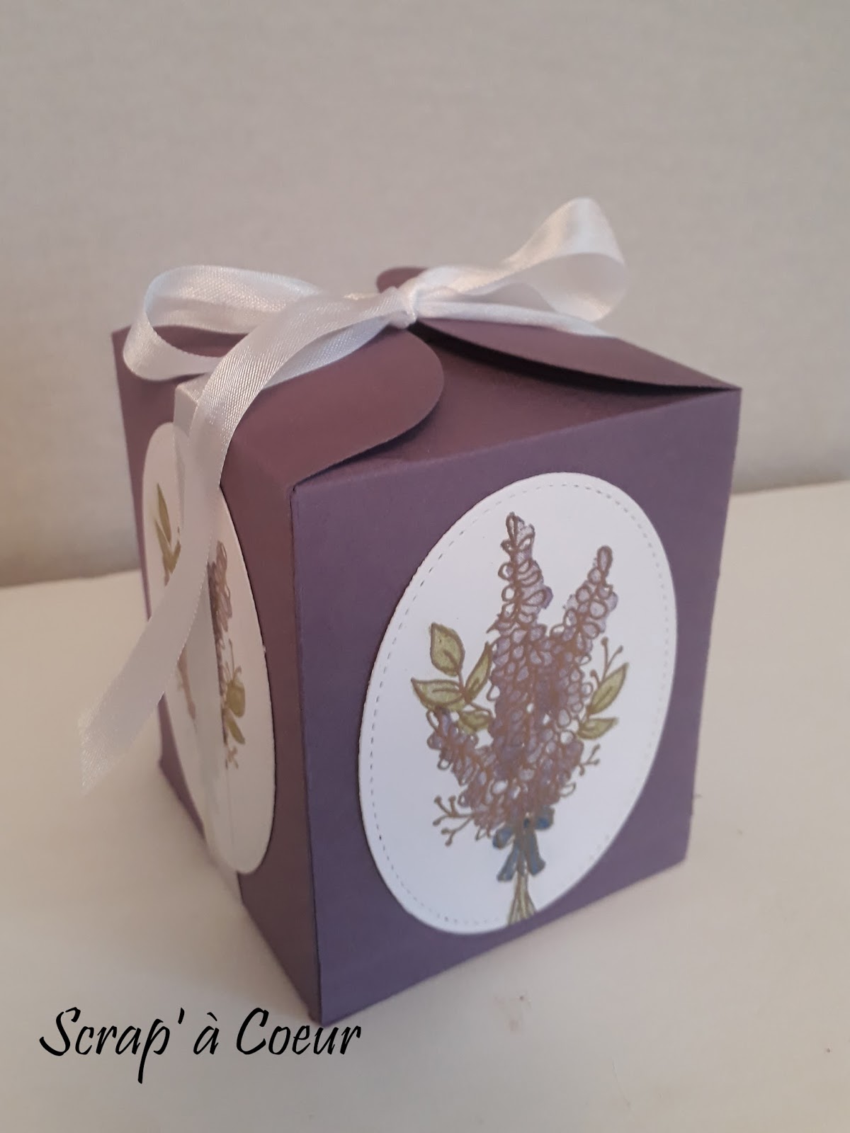Scrap' à Coeur: de jolie boites avec "toute une boite d'amour"...
