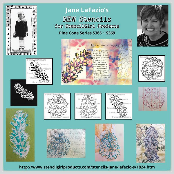 StencilGirl Talk: 9 NEW Stencils from Jane LaFazio and Daniella Woolf!