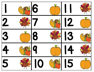 Mrs. Bohaty's Kindergarten Kingdom: Roll, Say, Keep Thanksgiving Edition