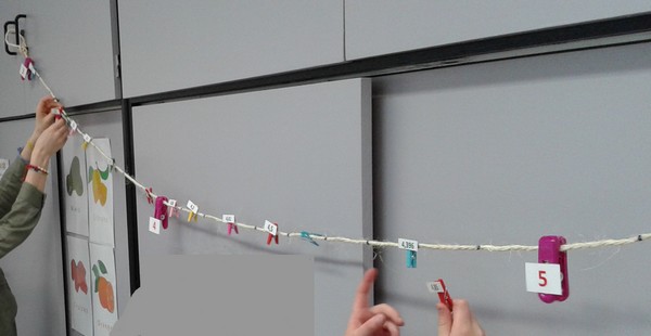 Remue Méninge: La corde à linge des décimaux