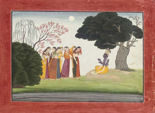 Atelier of india: Fattu and His large Guler Basohli Bhagavata purana
