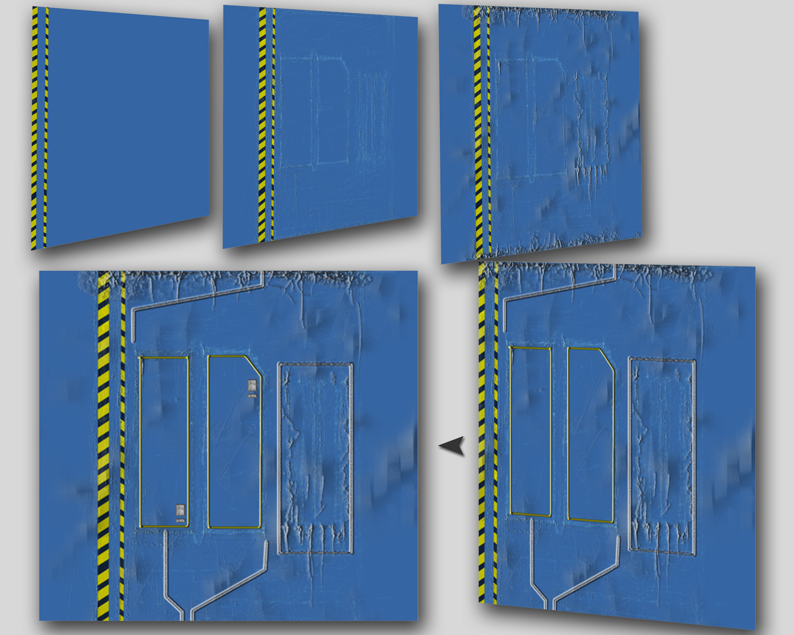 Metal Wall Panel Texture