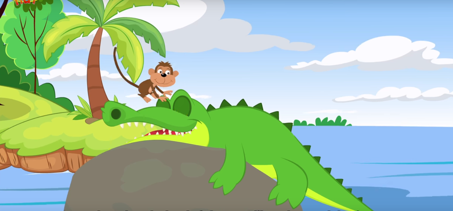 THE CLEVER MONKEY - KIDS STORIES