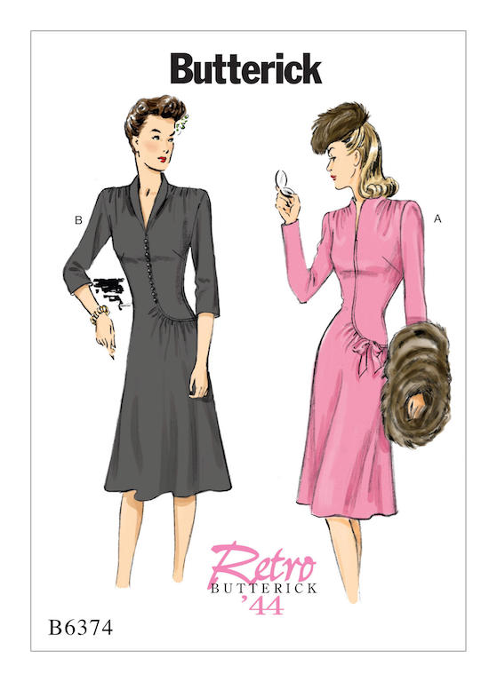 Lilacs & Lace: New Retro Butterick Patterns for Fall