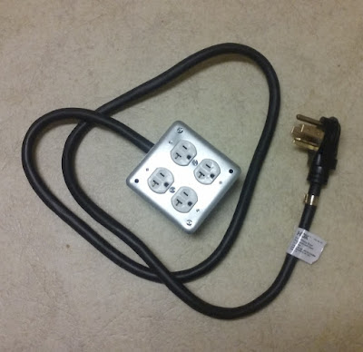 220V to 110V Power Splitter: 220 to 110 Power Splitter