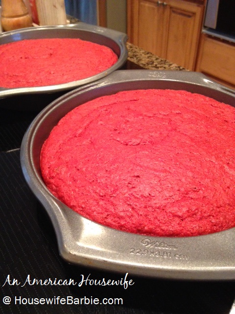 An American Housewife: Red Velvet Cake - Recipes for real Red Velvet ...