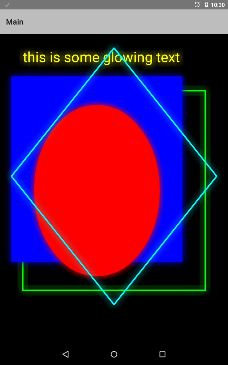 Android - Implementing Glow Effects