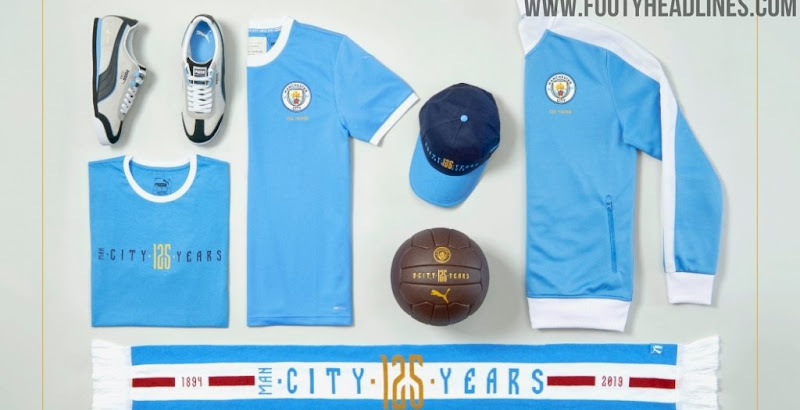 Produced In-House: Manchester City 125th Anniversary Collection ...
