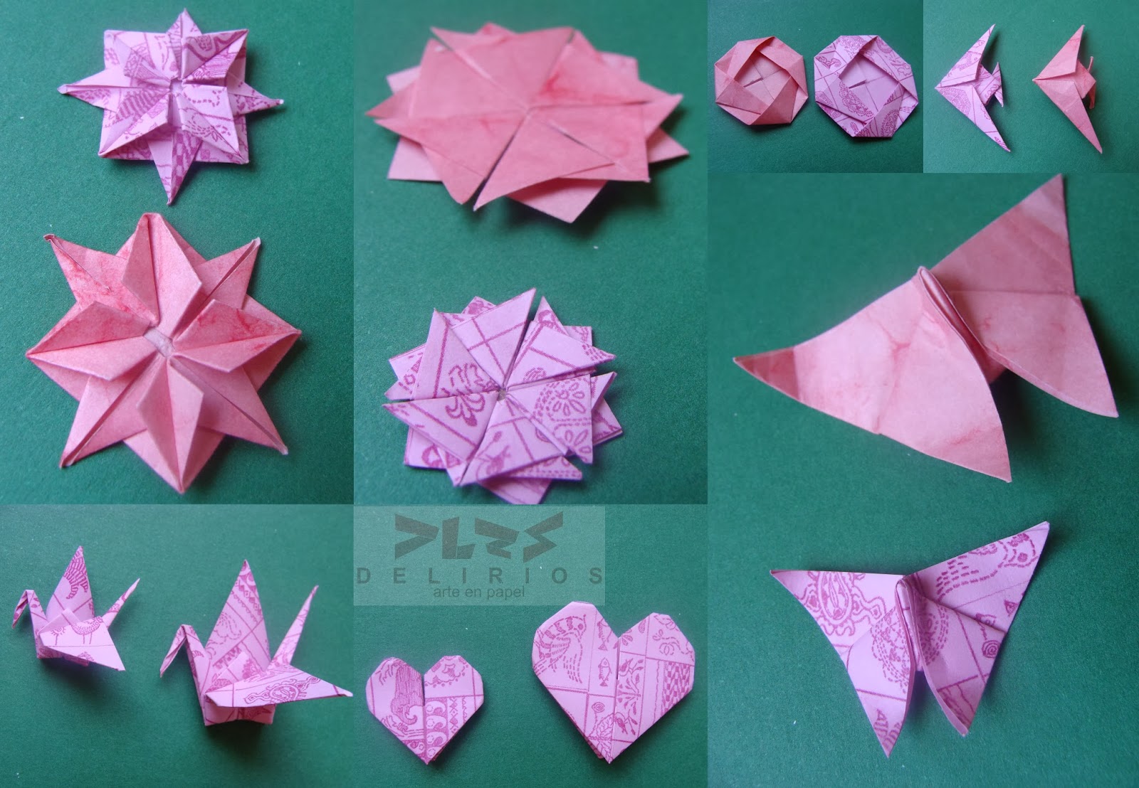 DELIRIOS -Arte en Papel-: :-: Figuras en Origami