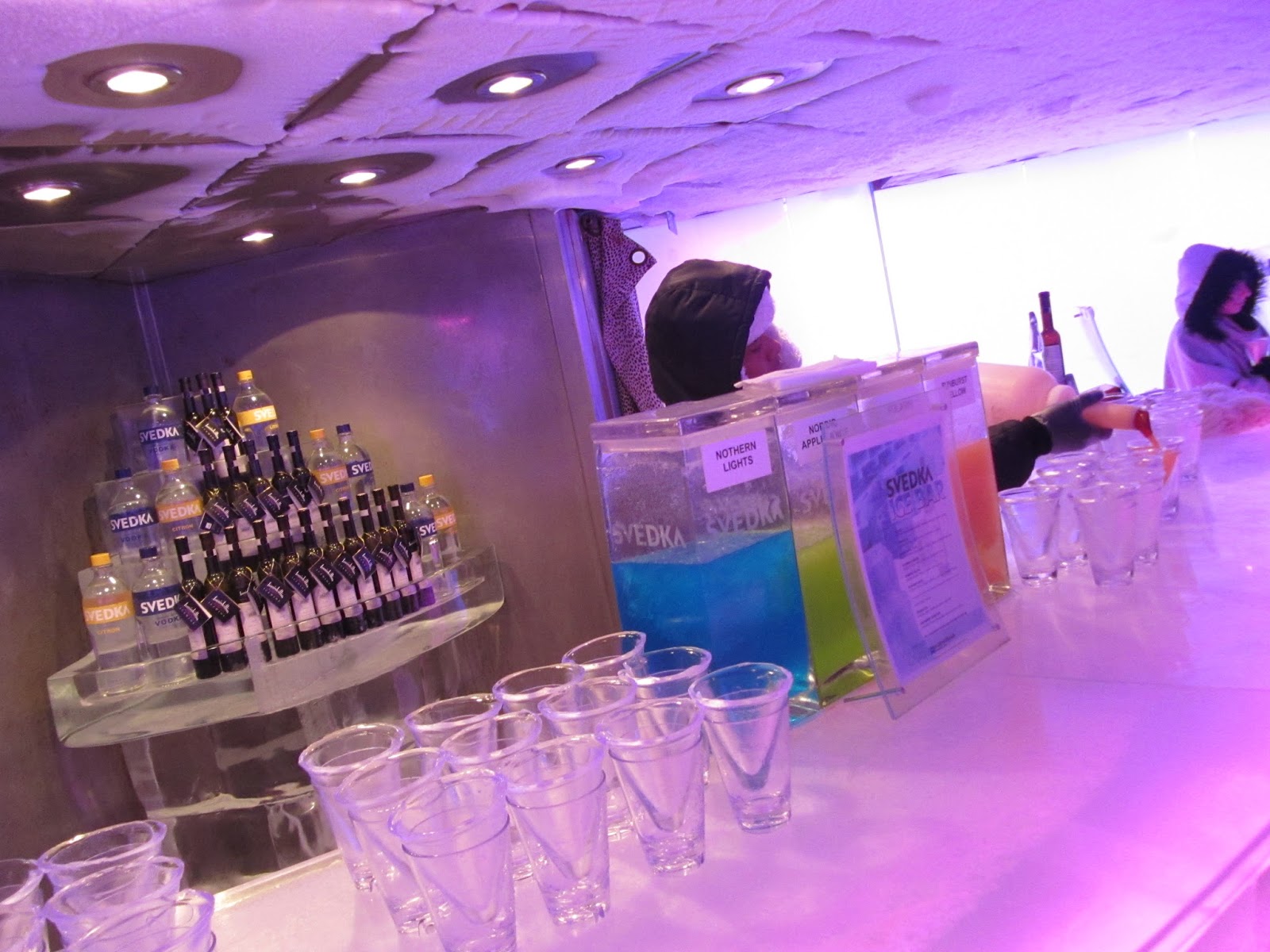 COCOBELLA BALLERINA: ITALY - Rome & Svedka Ice Bar