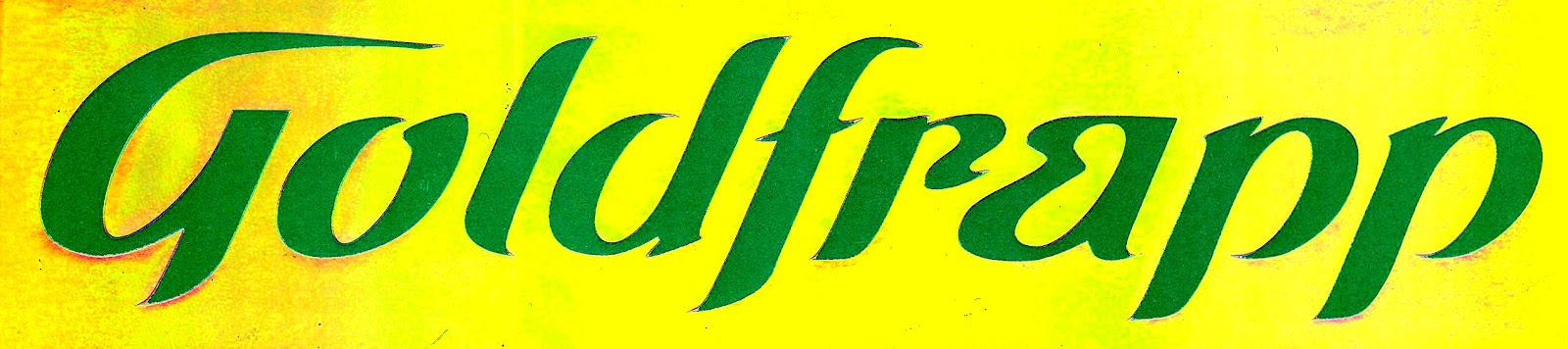 Lansure's Music Paraphernalia: GOLDFRAPP | Press Kits | Collectibles