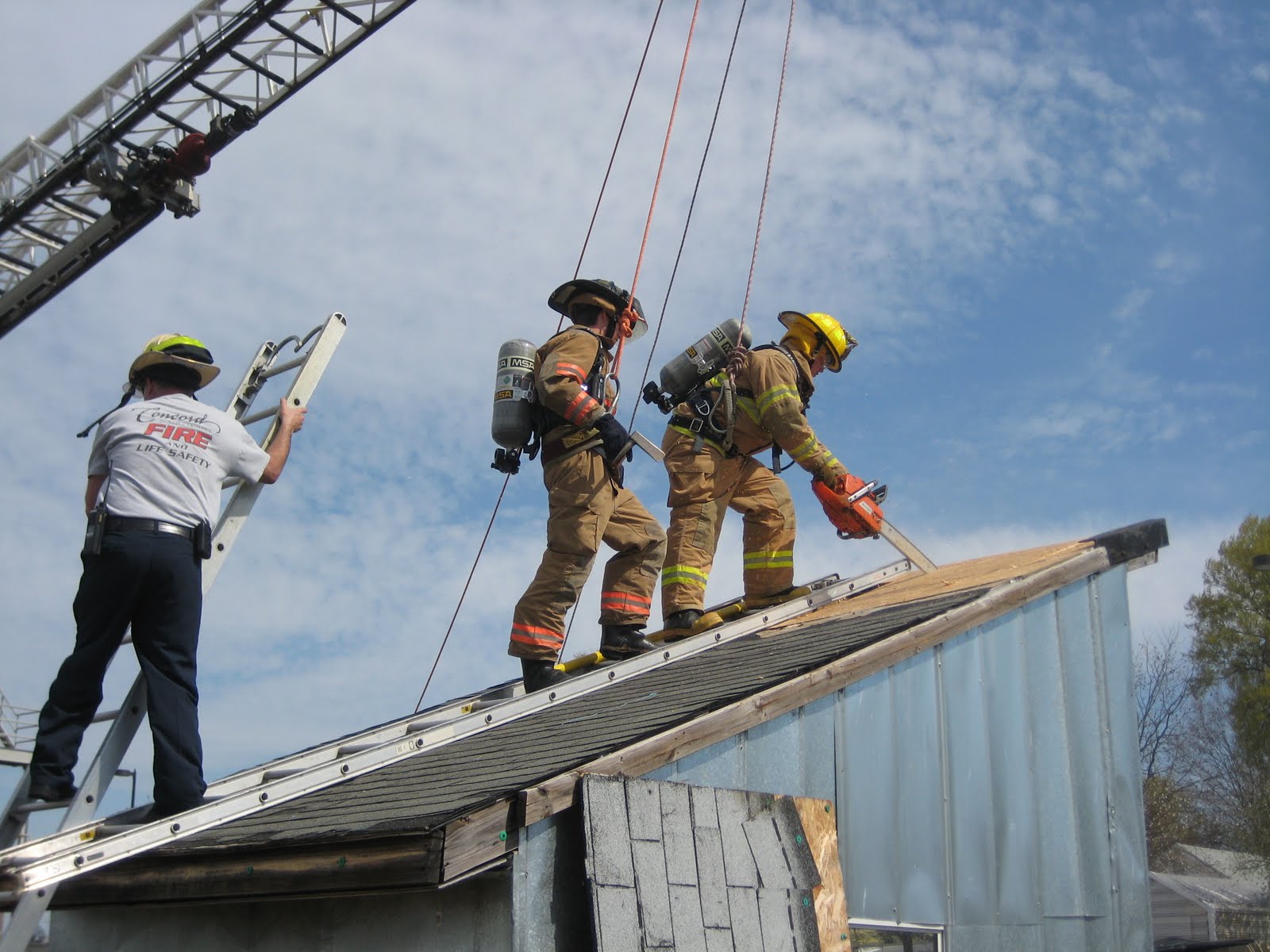 Concord High School Fire Academy: Ventilation Practicals at Concord ...
