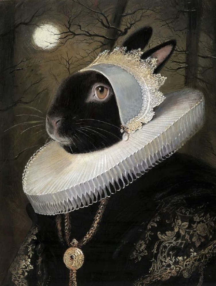 It's About Time: The 1500s Ruff appears as Pet Fashion 1800s America