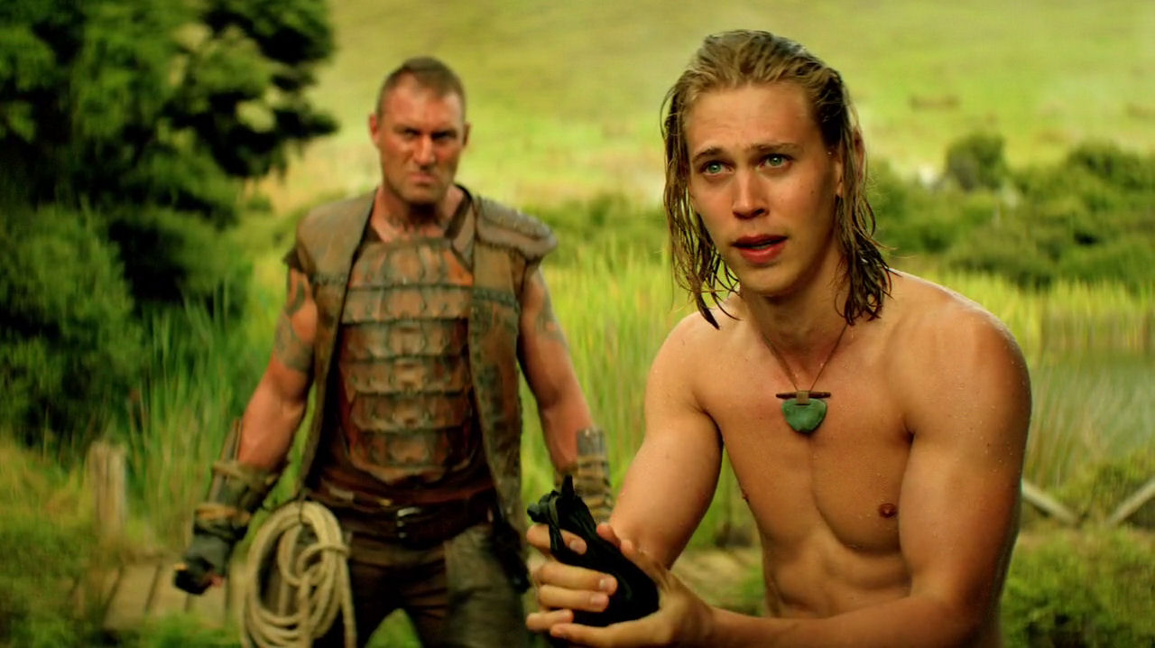 Austin Butler, Manu Bennett & Mattias Inwood on The Shannara Chronicles ...