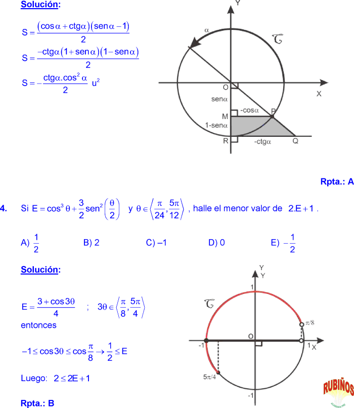 LINEA TANGENTE SECANTE COTANGENTE Y COSECANTE EN LA CIRCUNFERENCIA ...