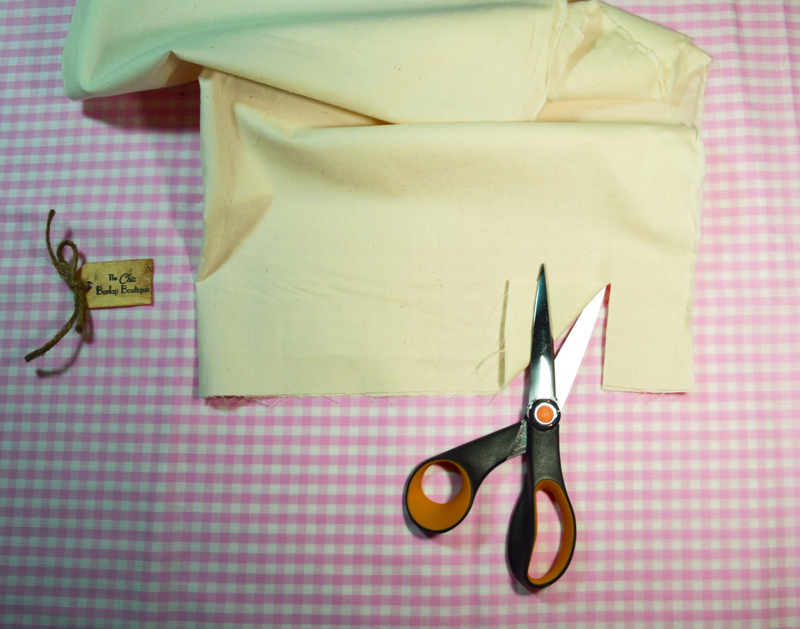 The Chic Burlap Boutique Blog: How to Make an Easy Rolled Fabric Rose ...