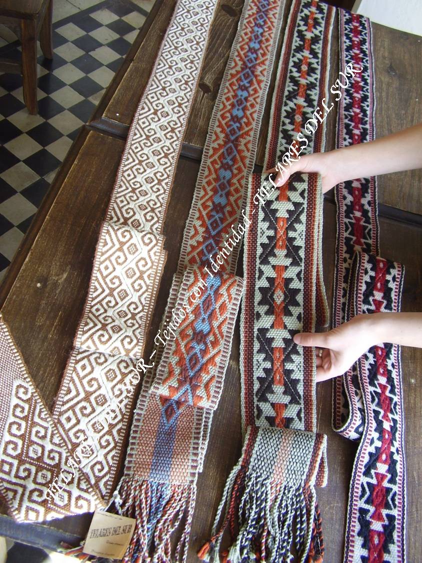 TELARES DEL SUR -Tejidos con Identidad- TELAR MAPUCHE: NUESTROS TRABAJOS
