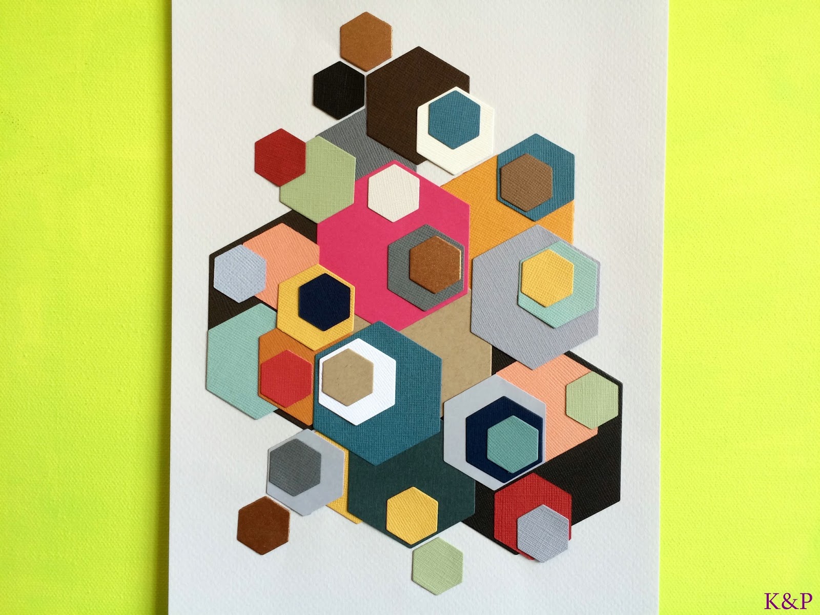 Kraftandpaper: #SemanaHexagonal: Collage | #HexagonalWeek: Collage