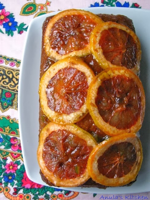 Three marmalade tea loaf...