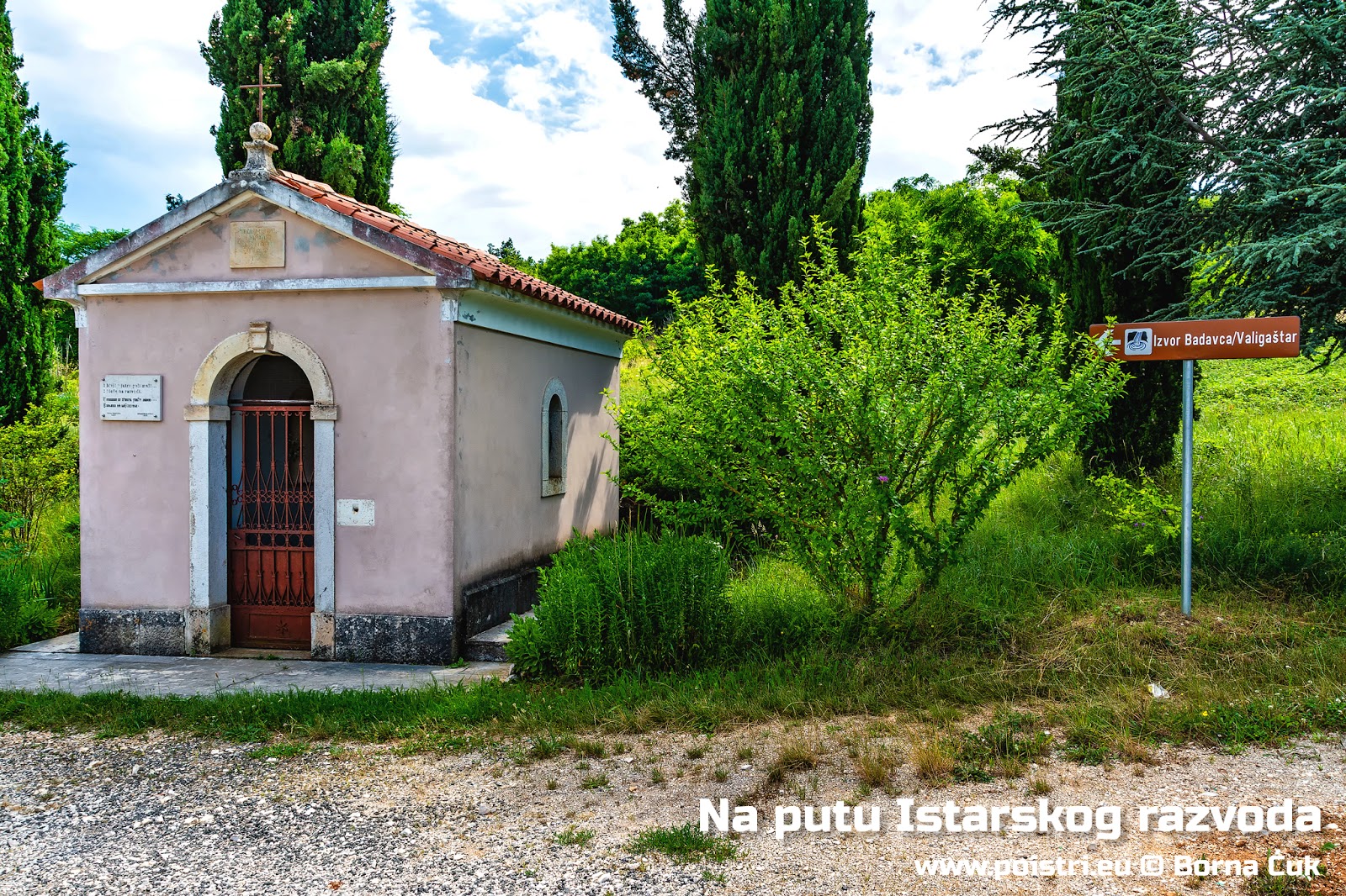 Putopisi po Istri @ Put Istarskog Razvoda, tematska staza kod Karojbe ...