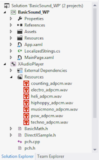Mobile Development: C# XAudio2 Sound Playback for Windows Phone