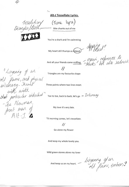 Connor McDonnell A2 Media: Lyrical Analysis