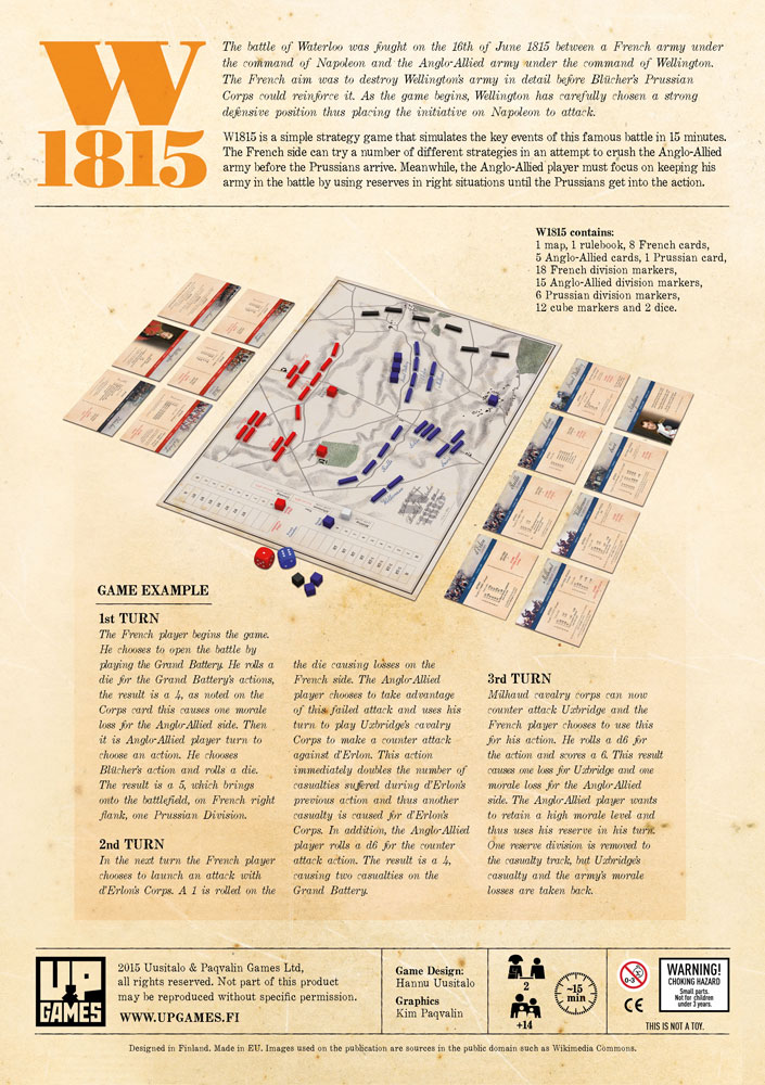 The Stronghold Rebuilt: W1815