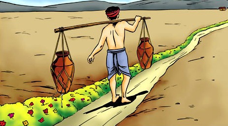 Kids Page: The Cracked Pot Moral Story for Childrens