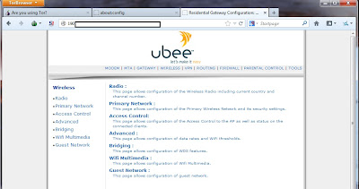 Data Libre: Configurar Router Ubee DVW 2110