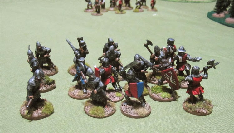 Tim's Miniature Wargaming Blog: Lion Rampant – First Game
