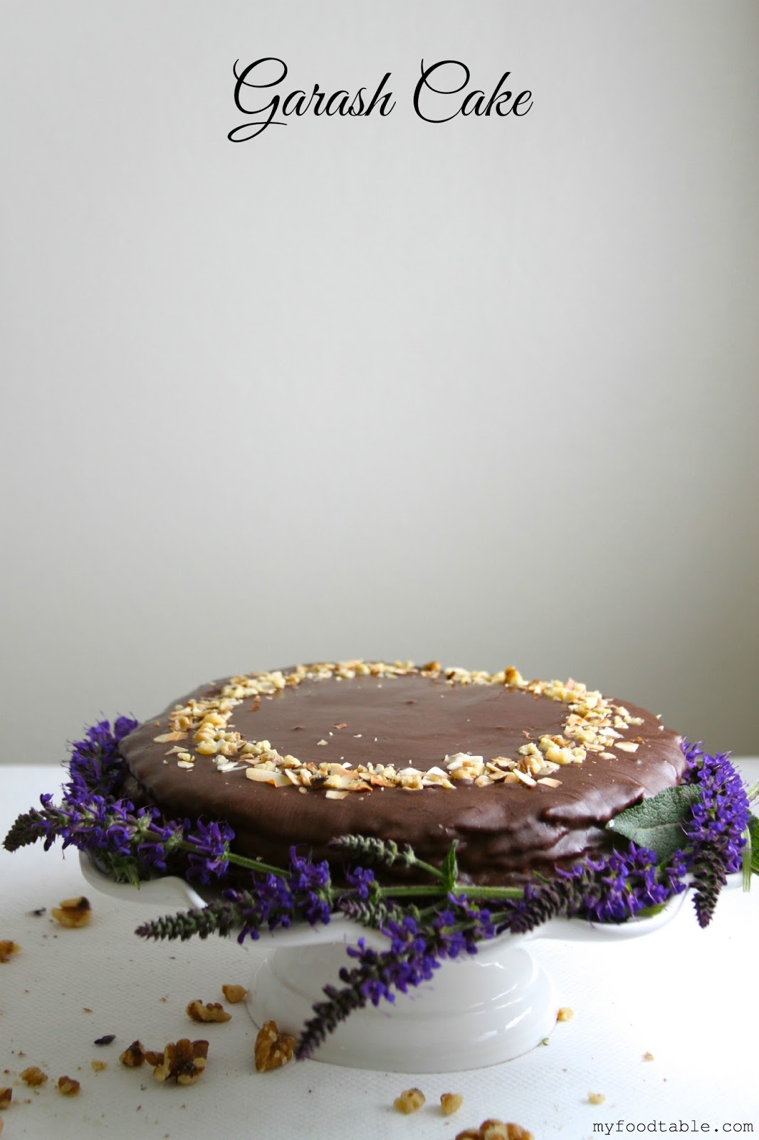 My Food Table: Bulgarian Garash Cake