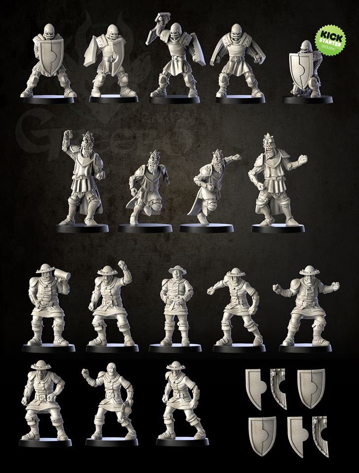 Tabletop Fix: Greebo Games - Bretonnian Fantasy Football Team Previews