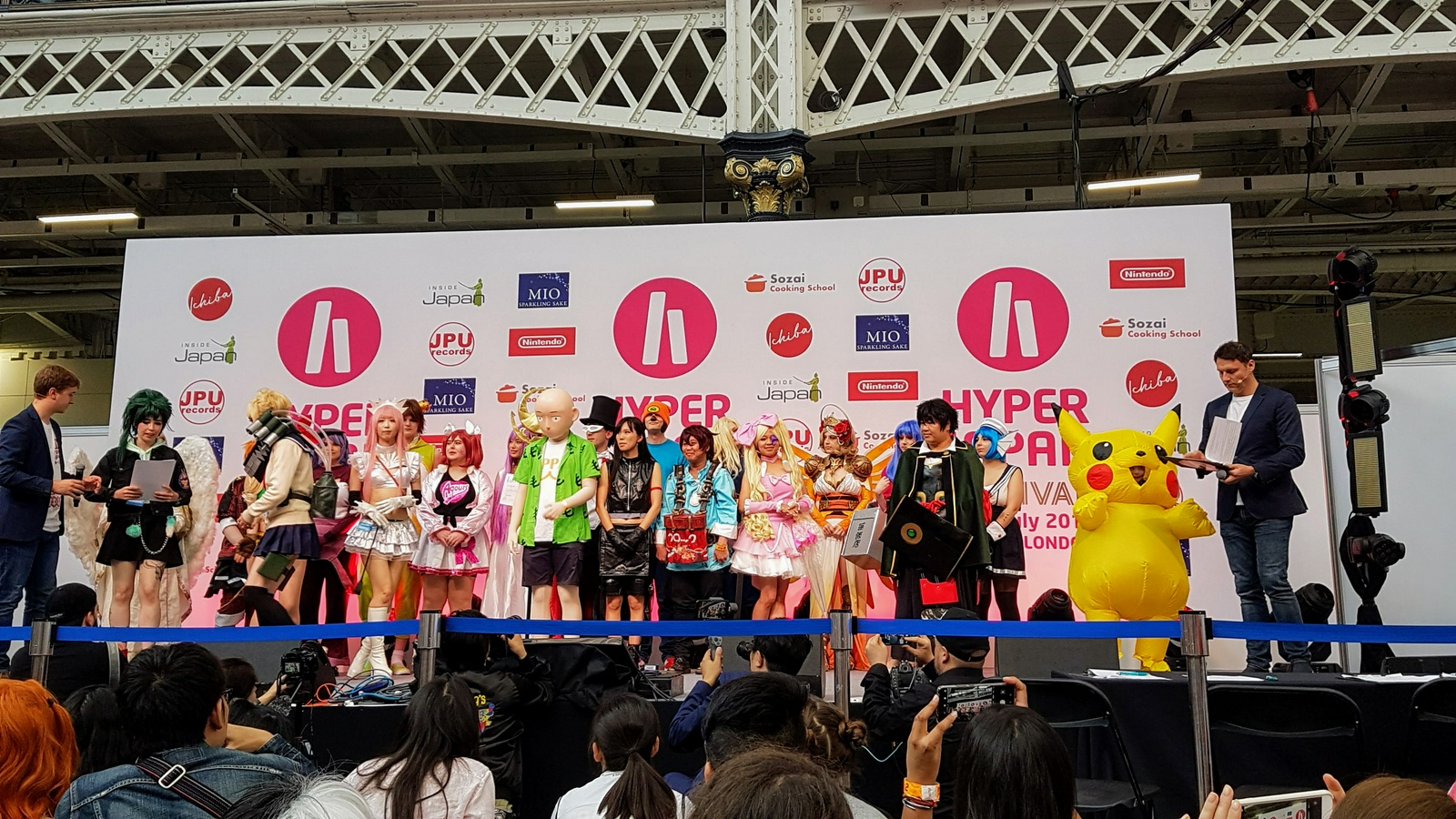 日本文化展覽在倫敦 HYPER JAPAN FESTIVAL 2019