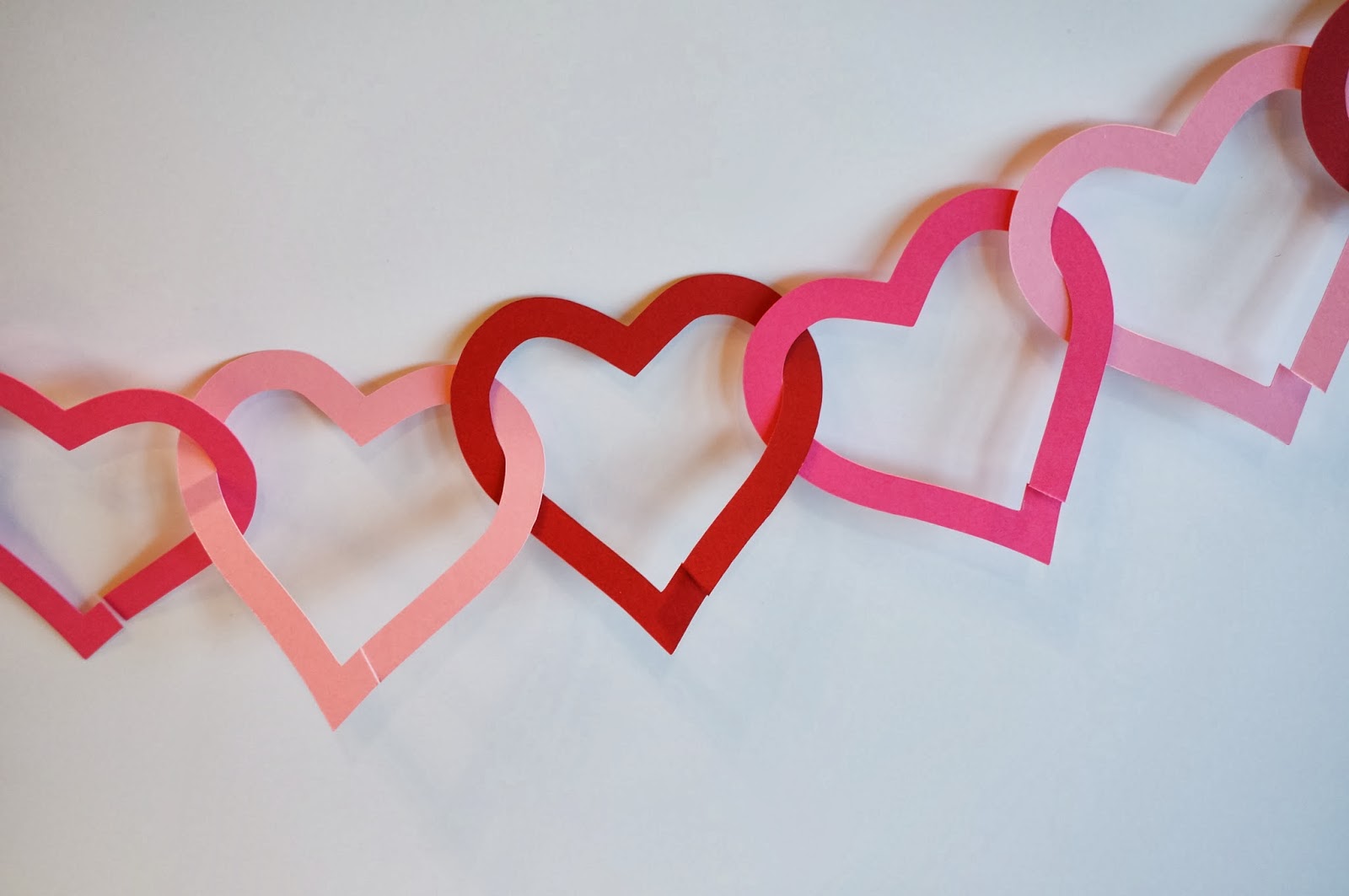 Cats On The Homestead Paper Heart Garland Cats On The Homestead Paper Heart Garland