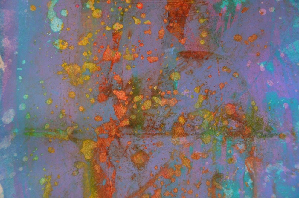 Emily Lagore: Water Spatter Paint Technique