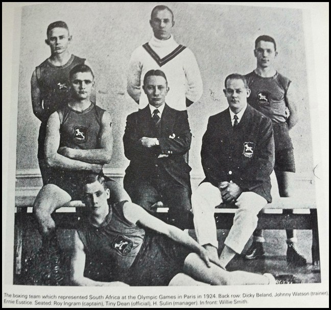 PIXEL RENOSTER: "TINY" DEAN - VETERAN OF THREE WARS AND A BOXING LEGEND.