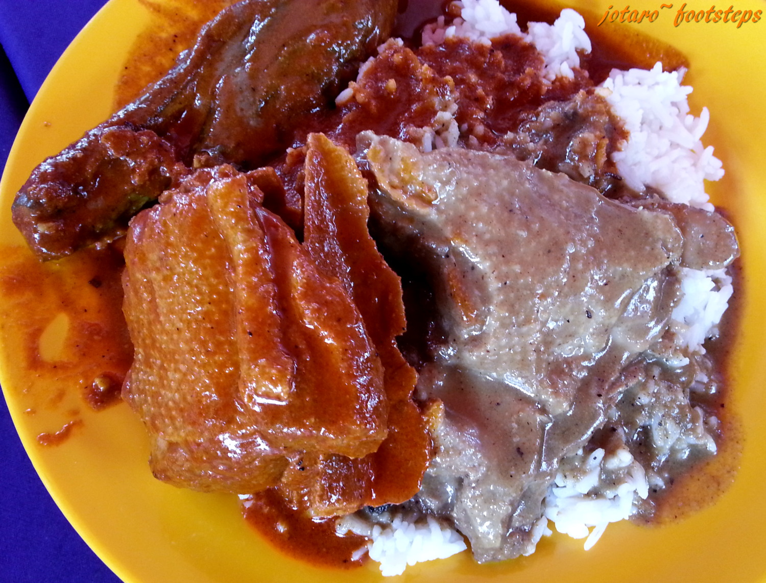 Footsteps - Jotaro's Travels: YummY! - Gulai Itek (Duck Curry) @ Kak ...