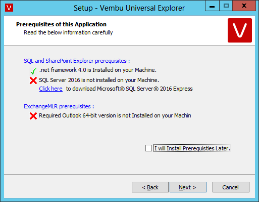 Vembu: Universal Explorer | SYSADMIT