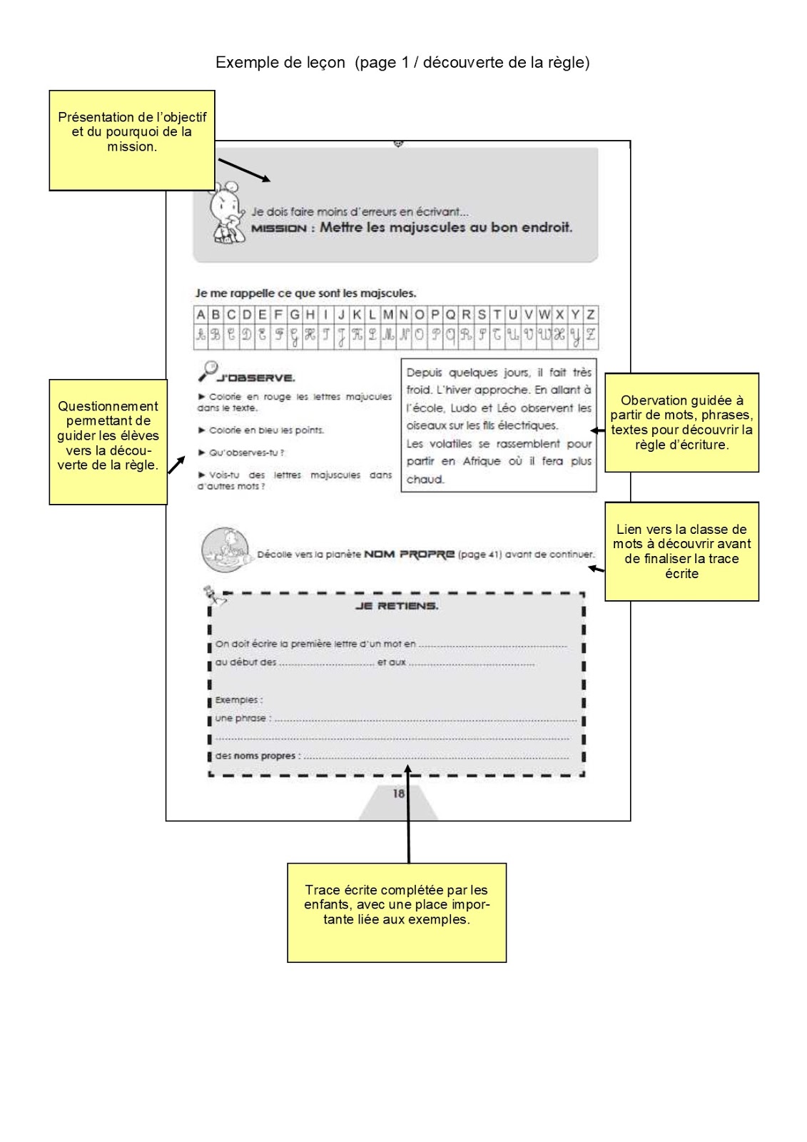 En classe avec Ludo: Présentation du cahier de leçons et d'exercices (2)