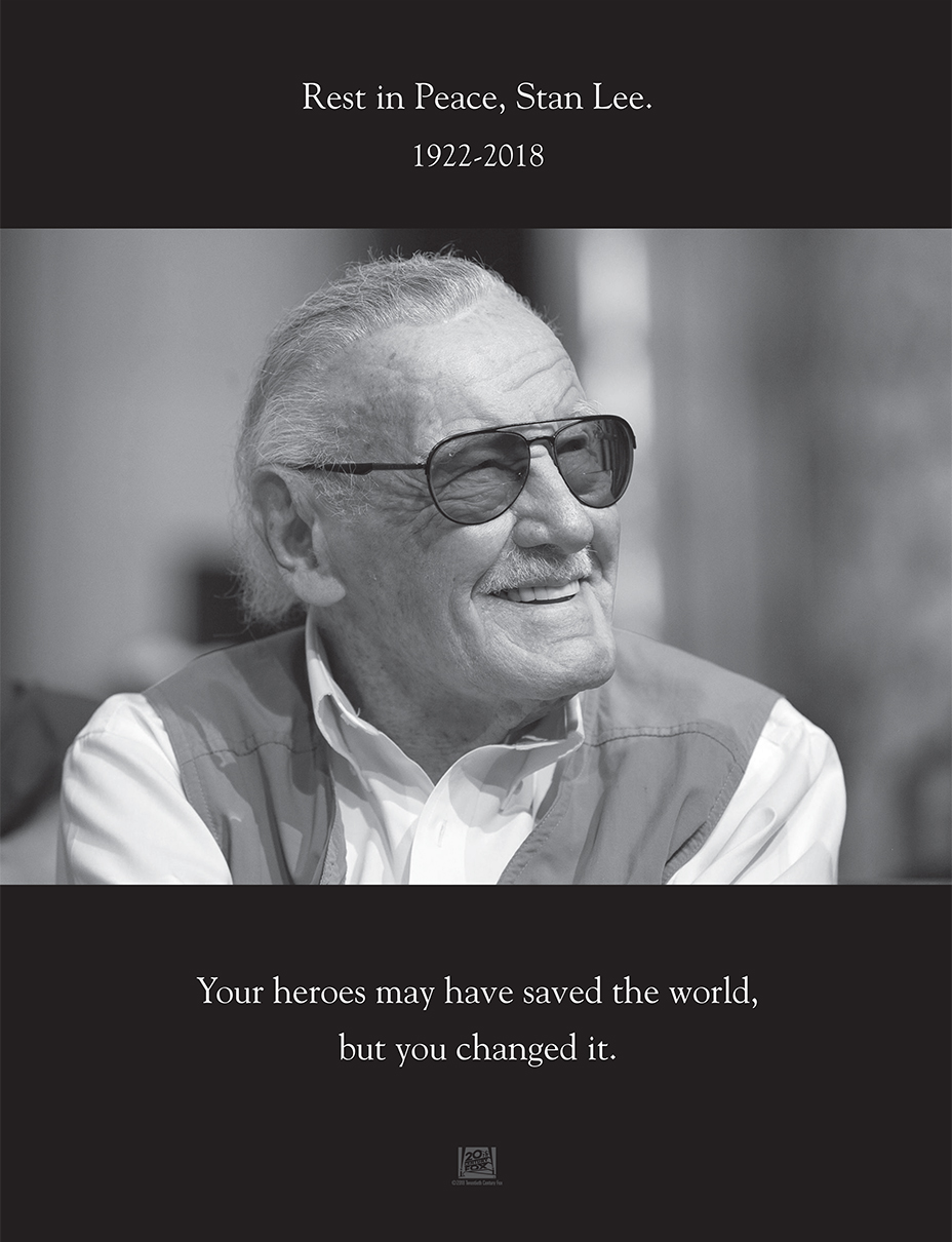 SNEAK PEEK : RIP Stan Lee