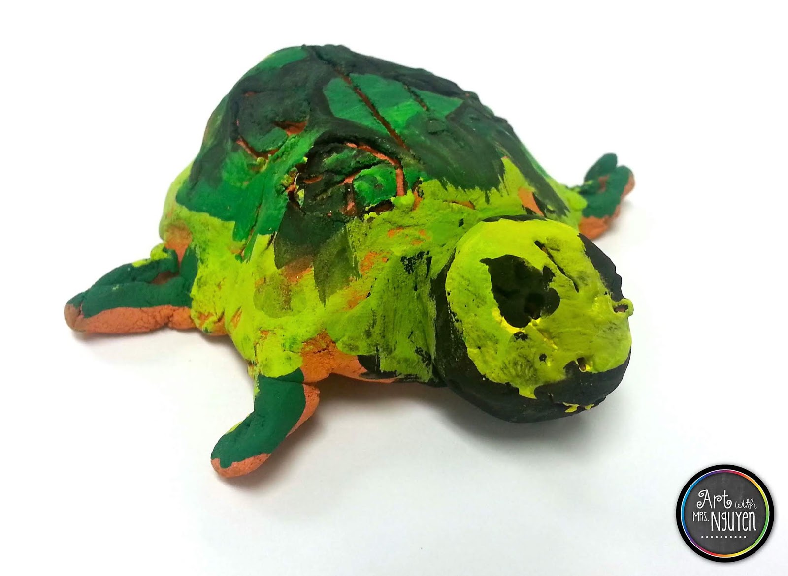 Clay Turtles (2nd) | Art with Mrs. Nguyen