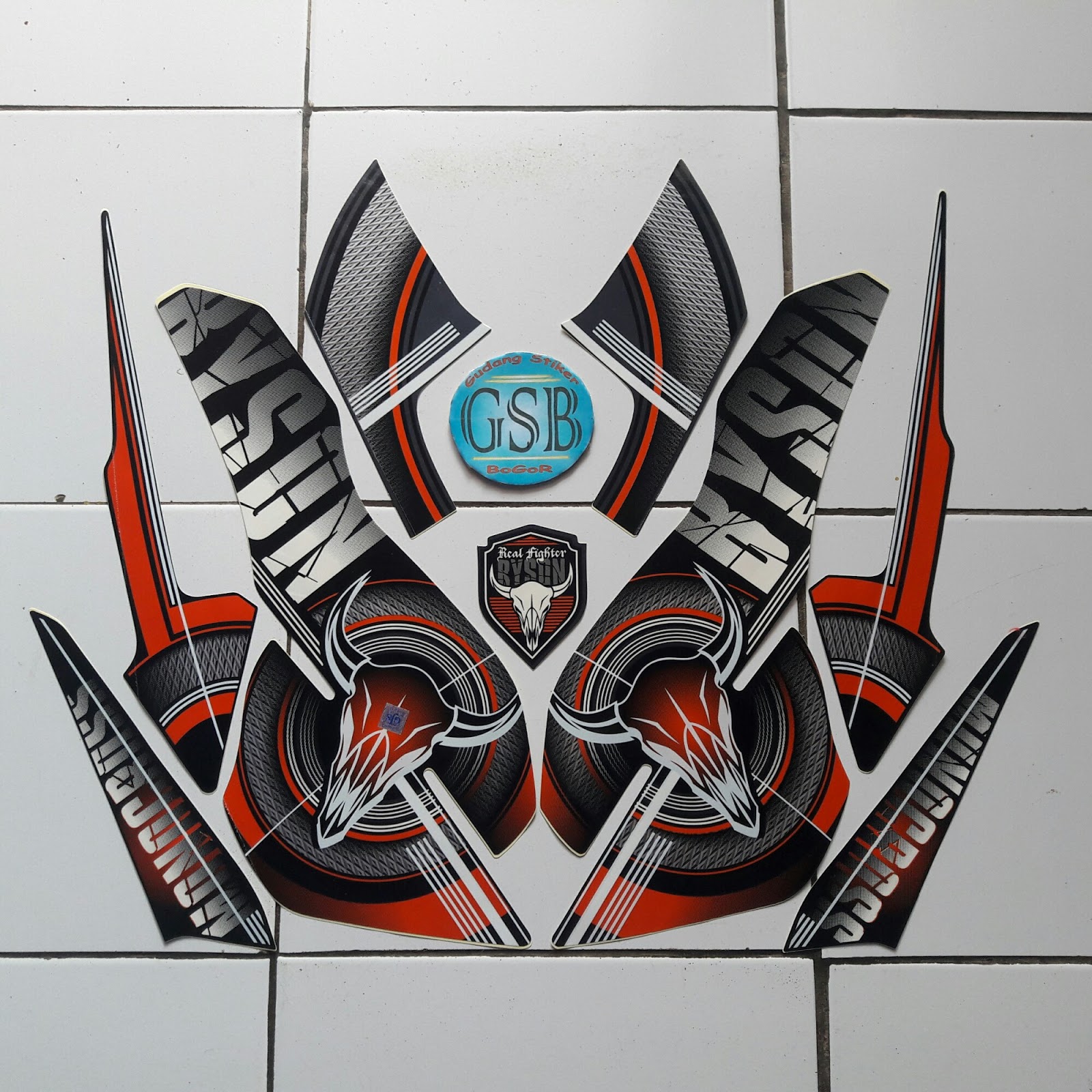 Pusat Penjualan stiker motor | Striping Motor grosir Dan Eceran